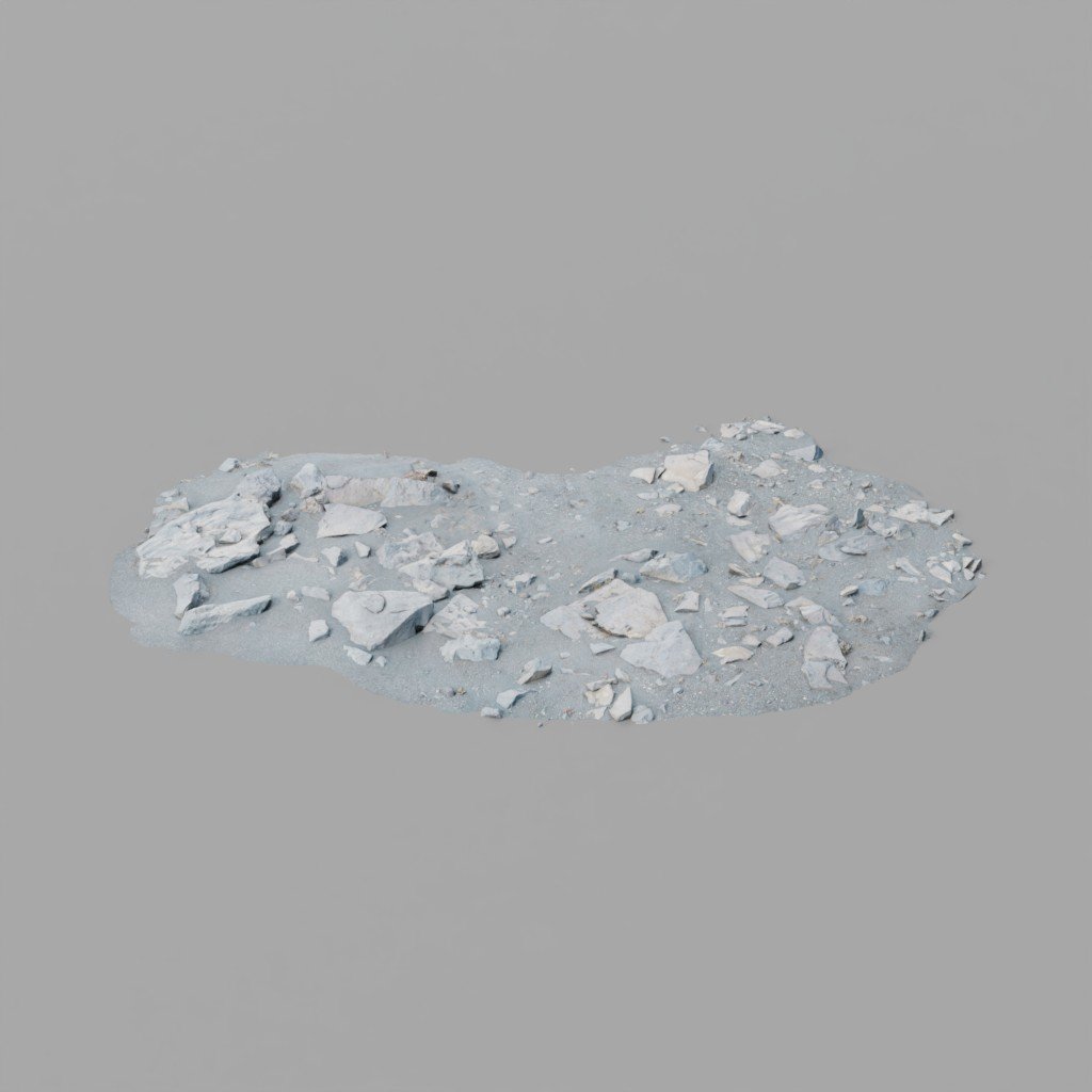 Basalt Rock Volcanic PBR Scan H | Environment Elements models | BlenderKit
