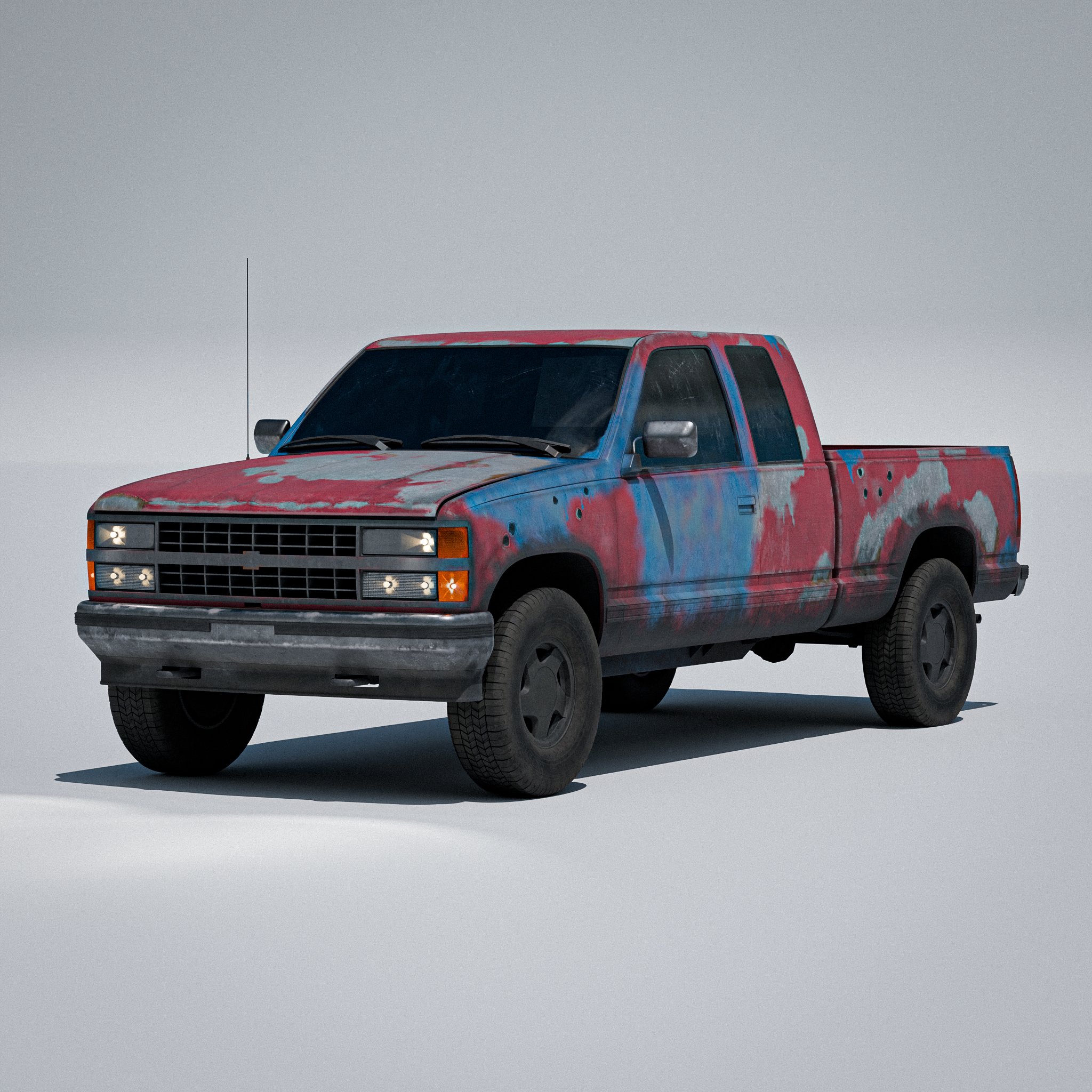 Chevrolet Silverado | Cars models | BlenderKit
