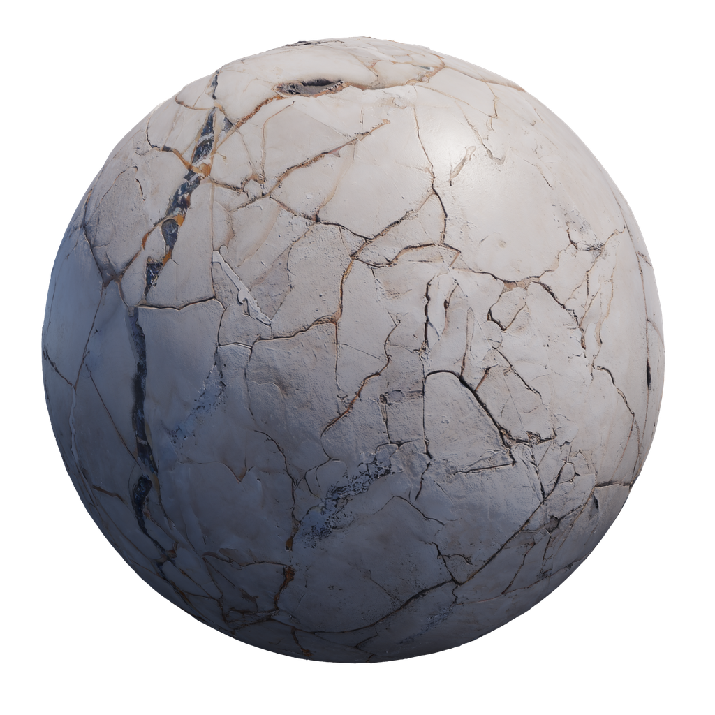 Damaged Marble Floor | FREE floor materials | BlenderKit