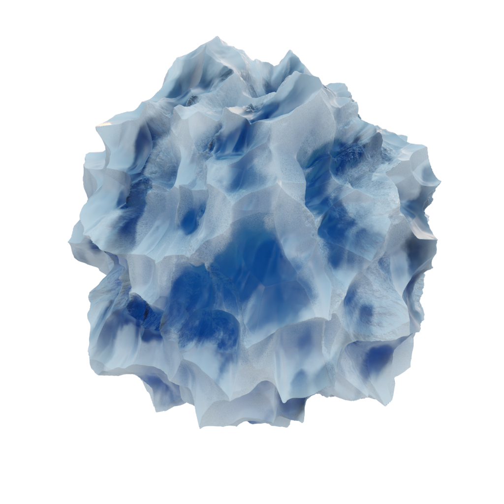 Ice Shelf Sharp | FREE ice materials | BlenderKit