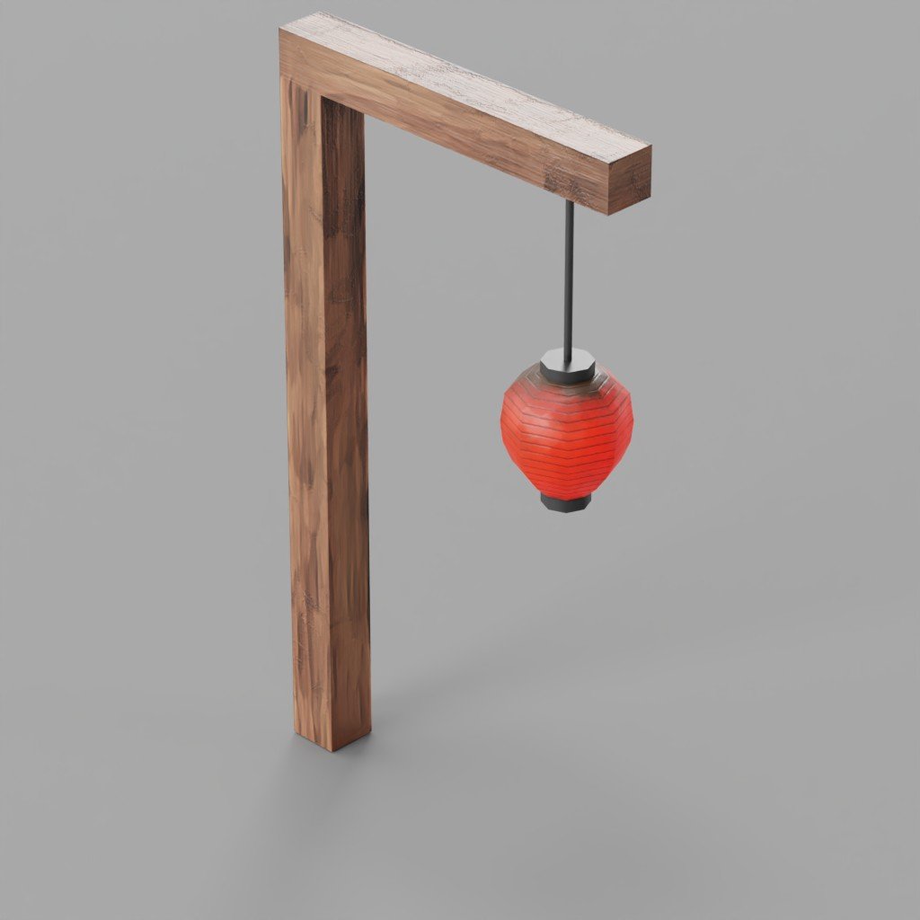 Lamp Post | Holiday Decorations models | BlenderKit