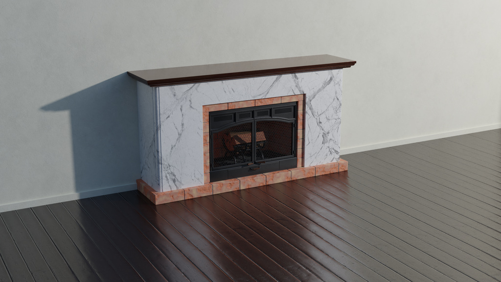 Fireplace | FREE Fireplaces models | BlenderKit