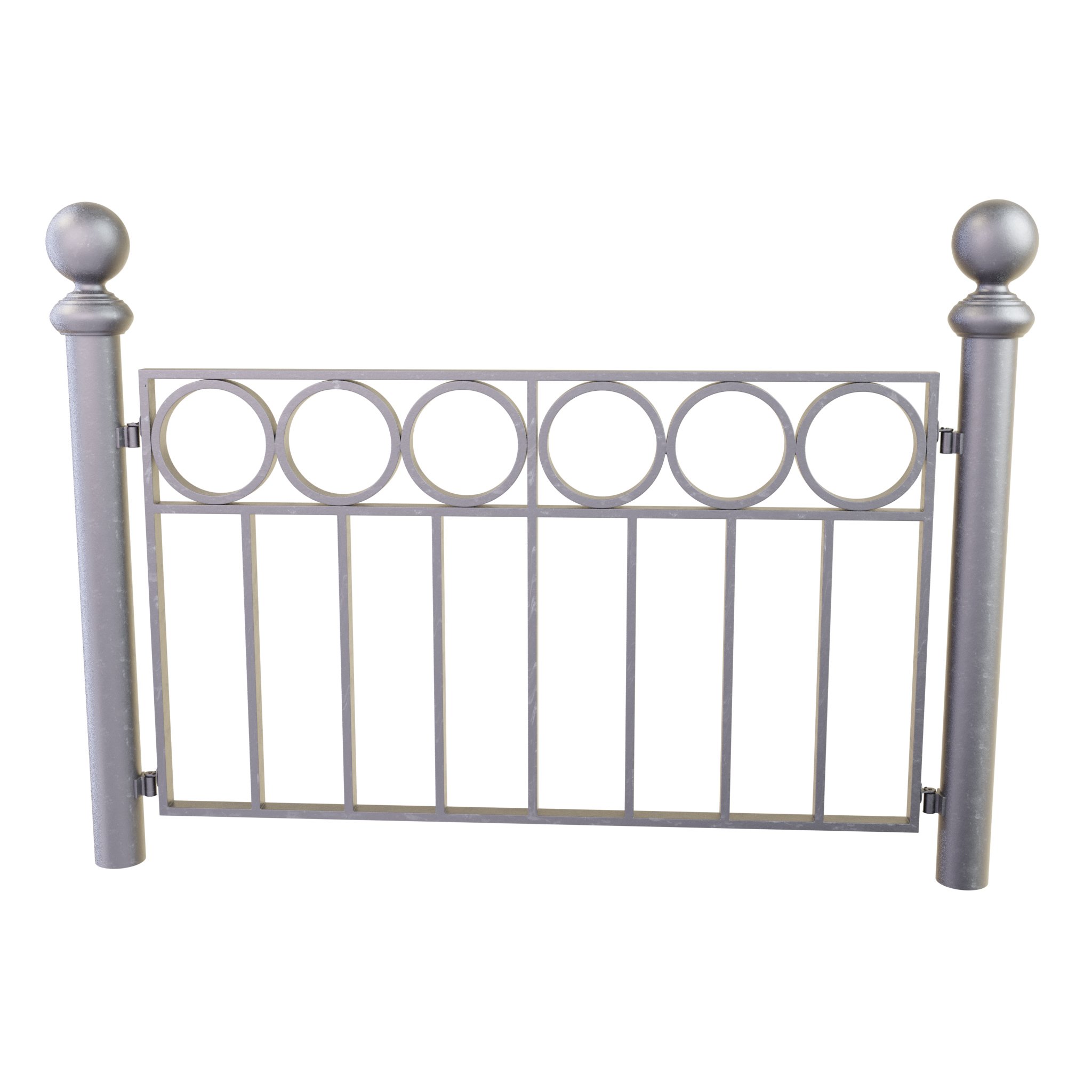 Cast Iron Fence Unit | FREE Fences models | BlenderKit