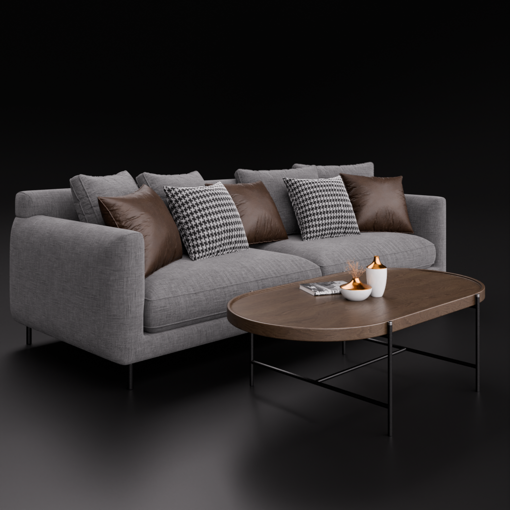 Sofa Allen | Sofas models | BlenderKit