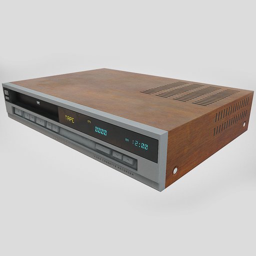VHS Player | Video devices models | BlenderKit
