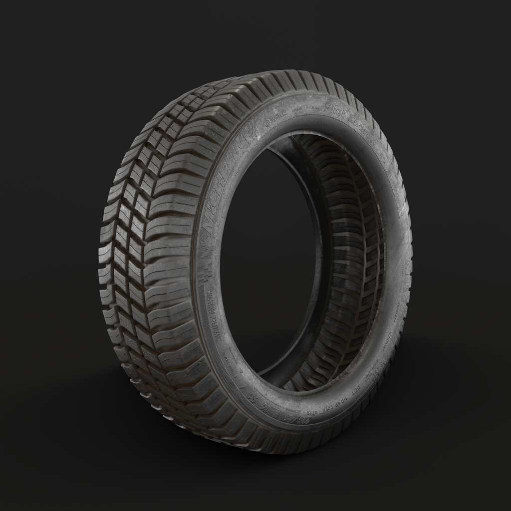 Tire / Tyre | FREE Vehicle Parts models | BlenderKit