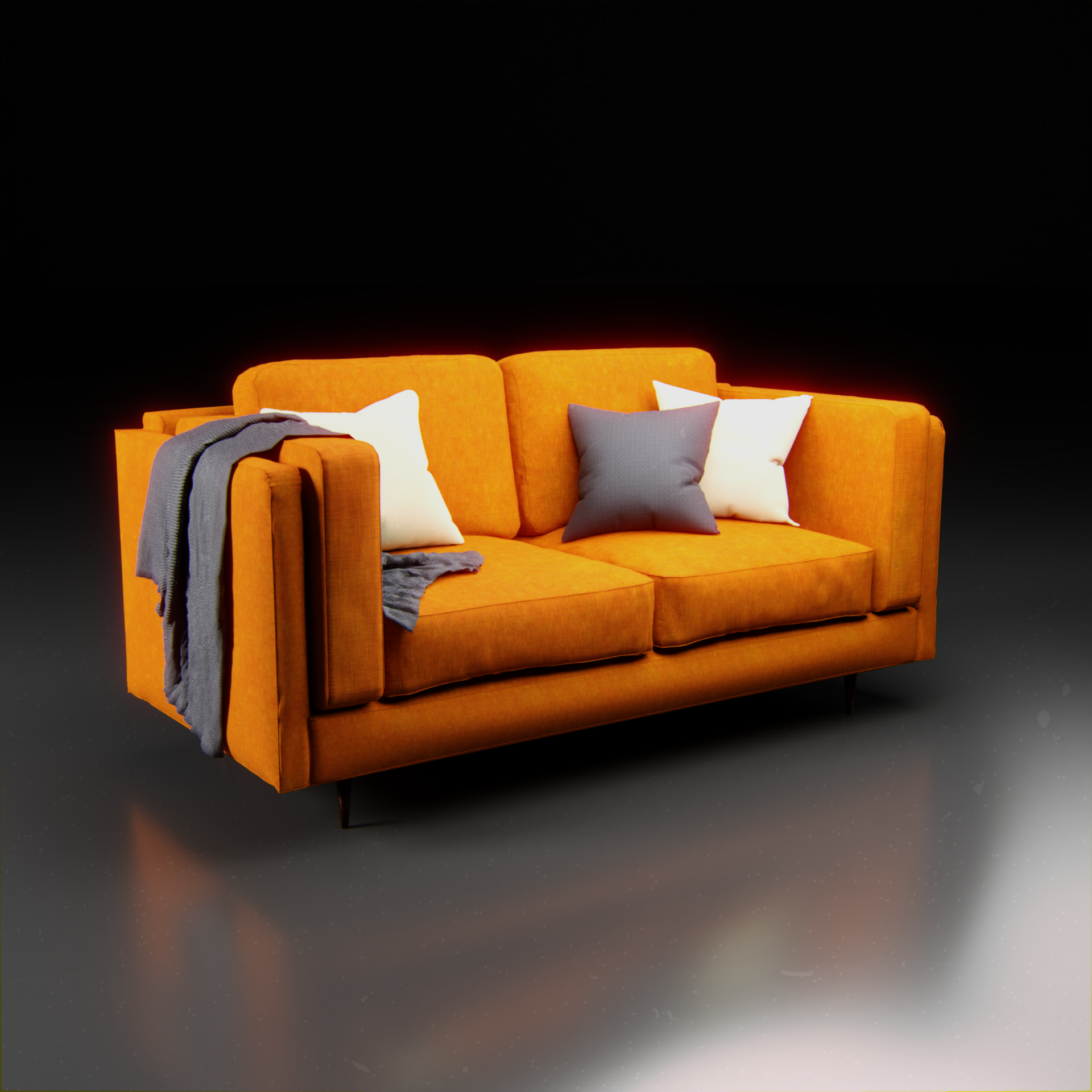 NEW Irvine 2.5 Seater | FREE Sofas models | BlenderKit