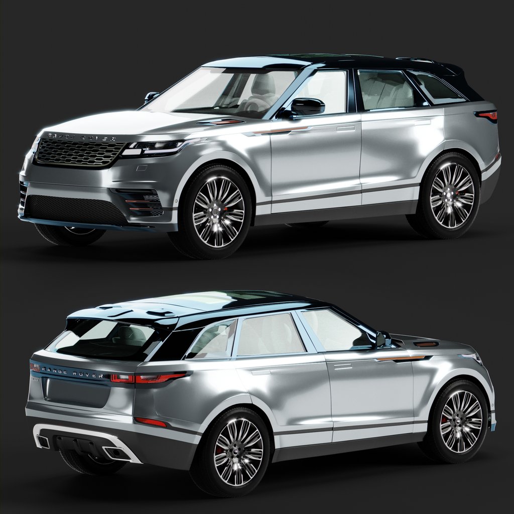Range Rover Velar | Luxury Cars models | BlenderKit