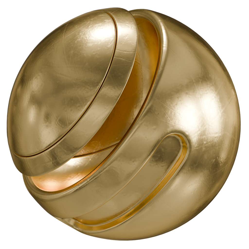 Gold | FREE metal materials | BlenderKit
