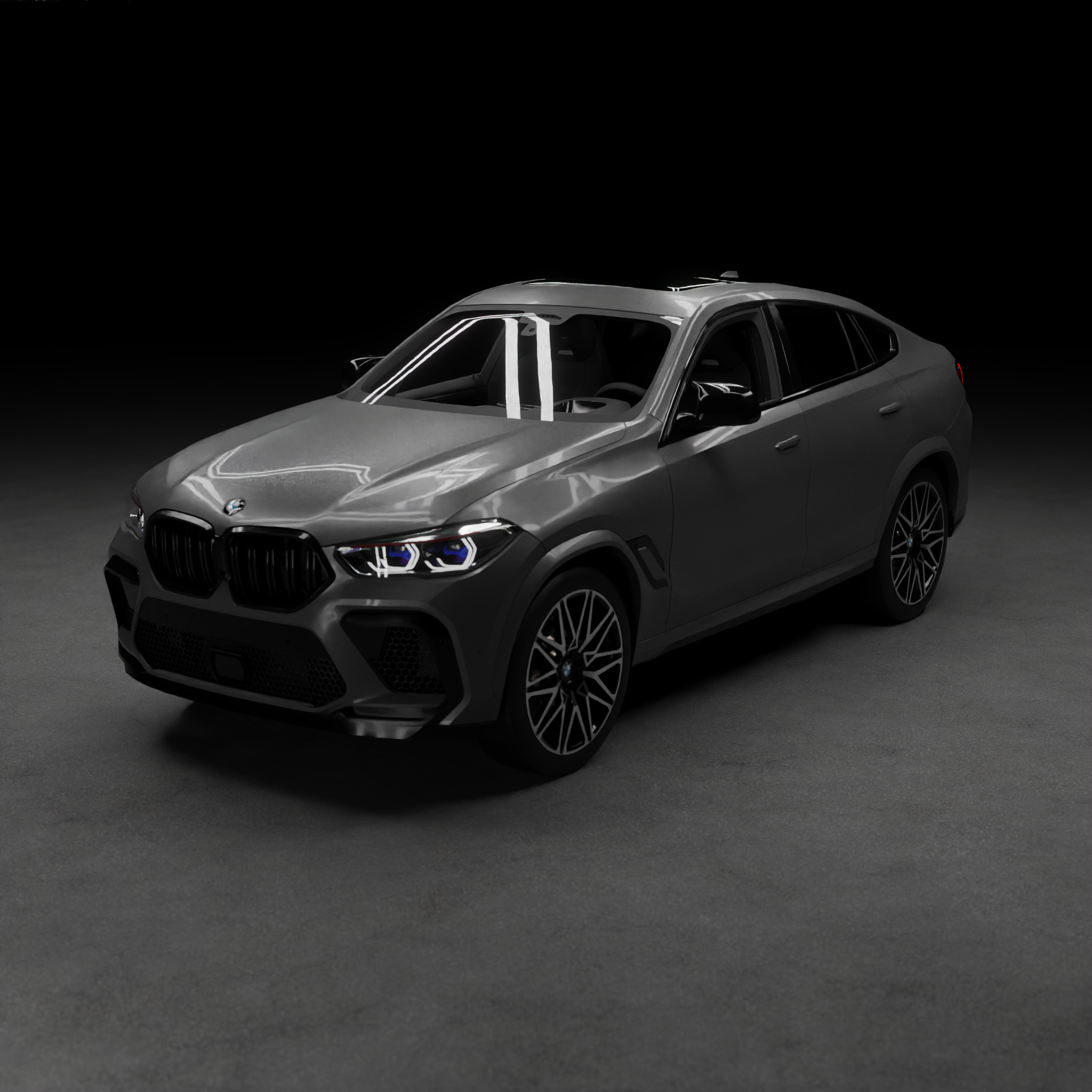 BMW X6M G06(old model) | 3D Luxury / Supercar models | BlenderKit