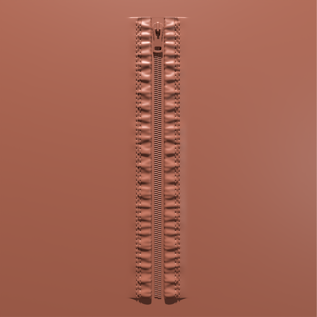 Full Zipper Brush | Accessories brushes | BlenderKit