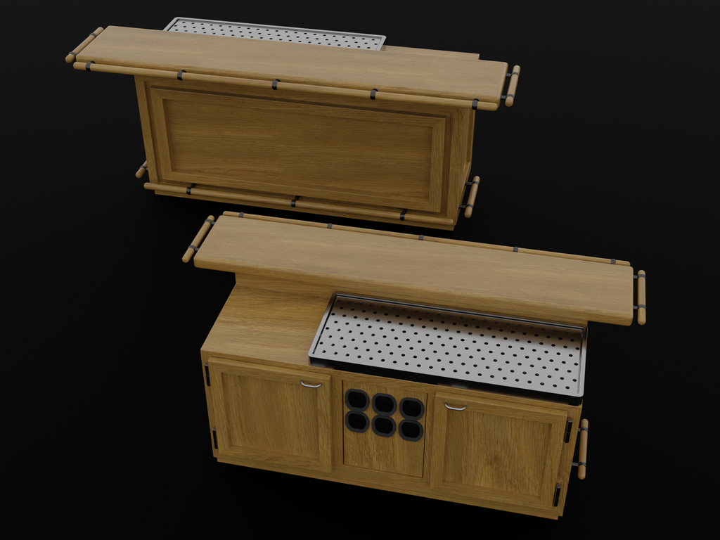 Bar | FREE Restaurant / Bar models | BlenderKit