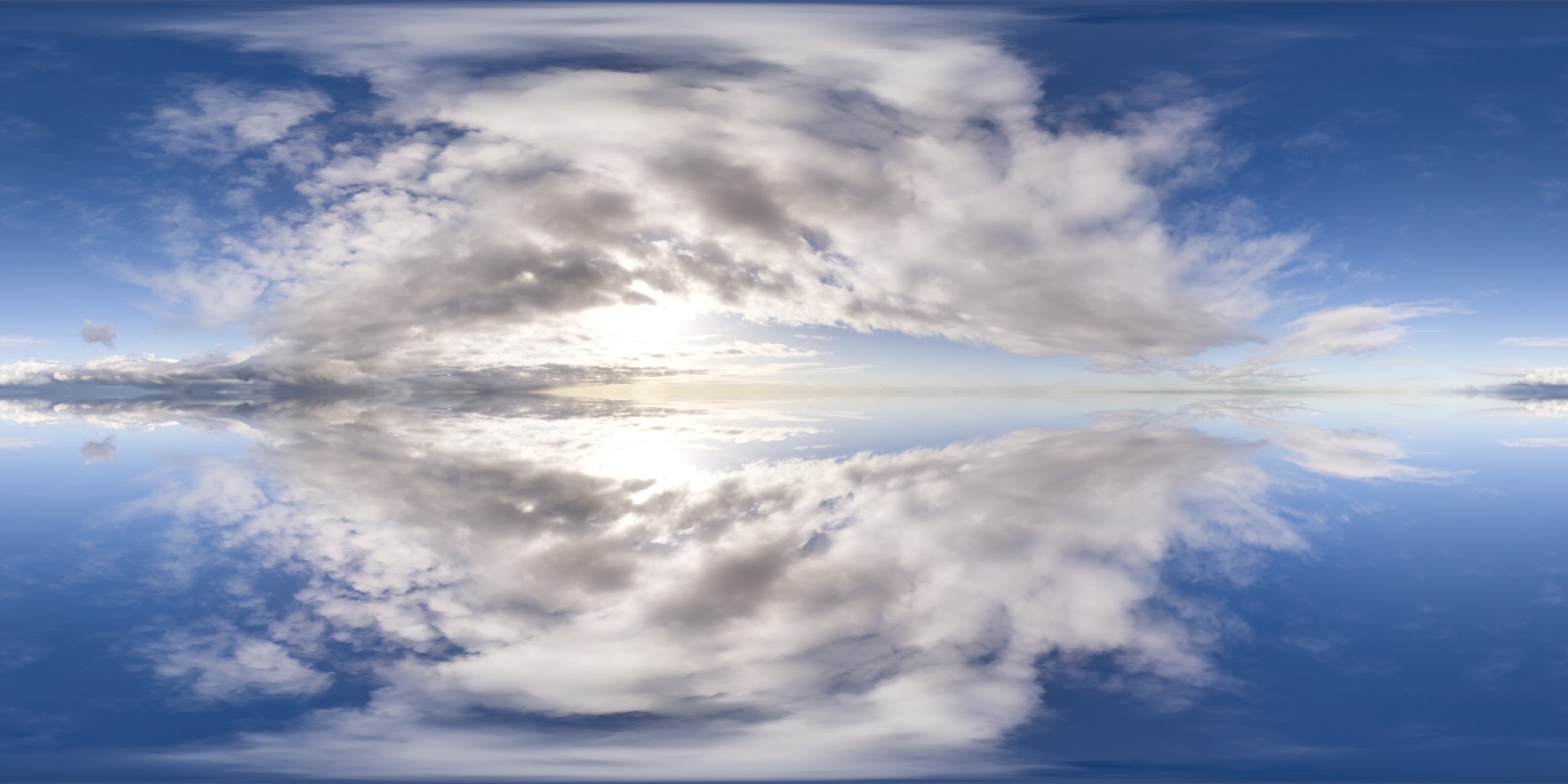 Infinite Real Sky - Cloudy Daytime | Nature HDRis | BlenderKit