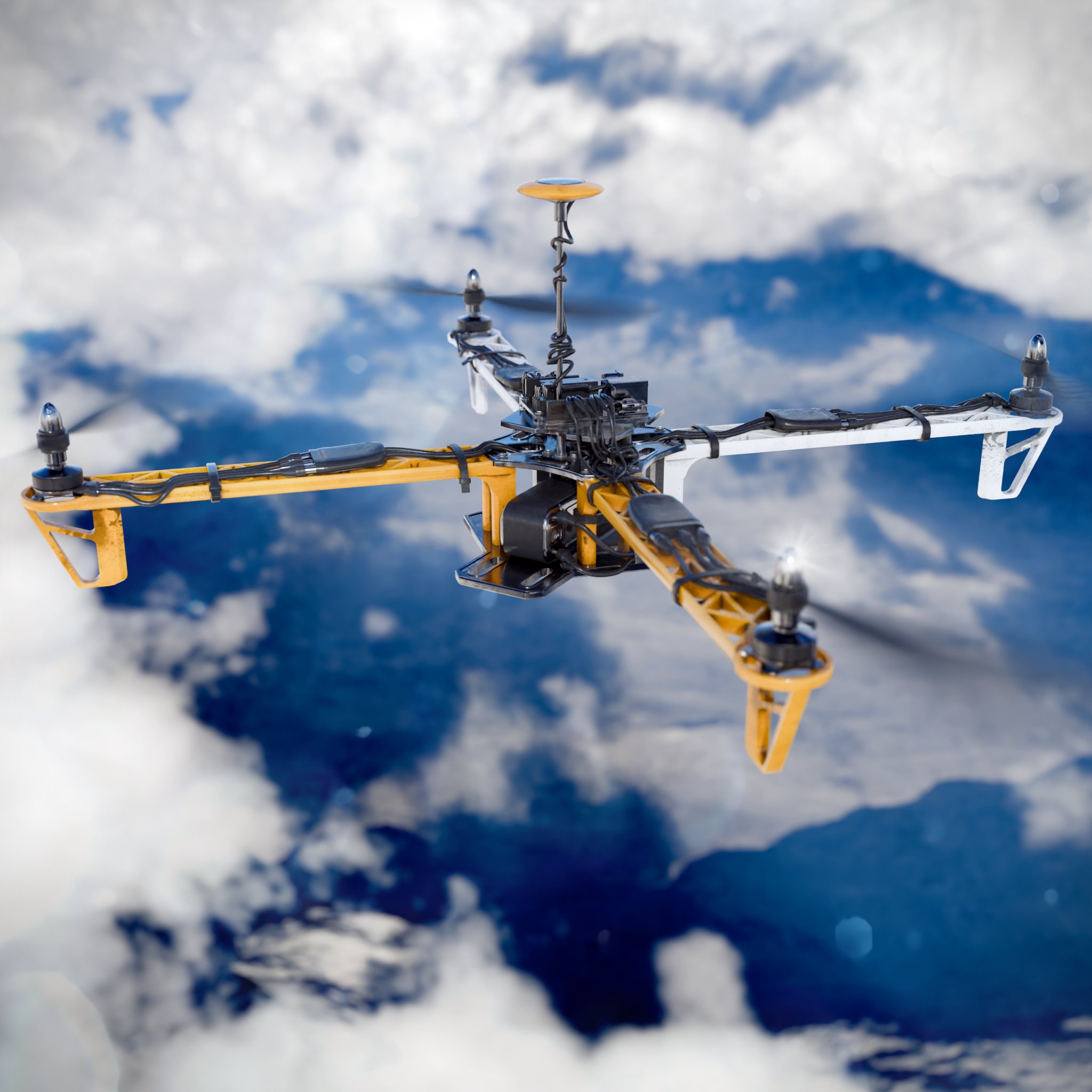 OFM Seeker Drone | FREE Drones models | BlenderKit