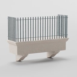 Balcony Railing or Grill | Windows models | BlenderKit