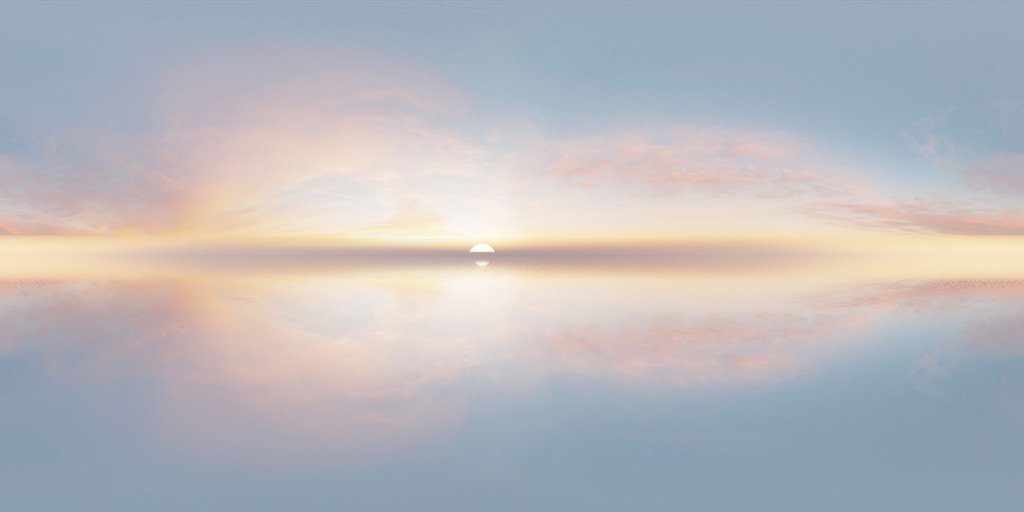 Sunset Horizon Reflection | Nature HDRis | BlenderKit