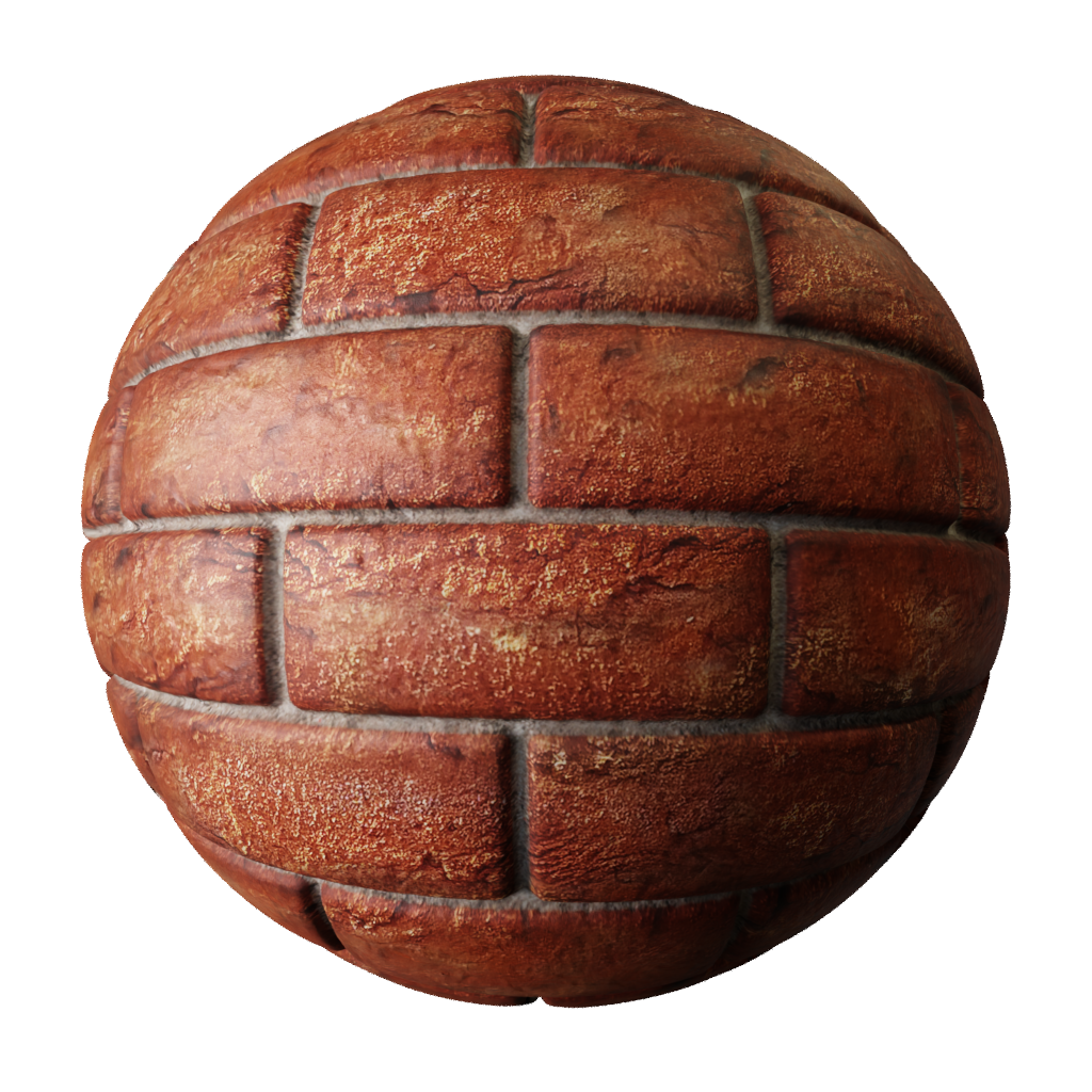 Bricks 9 | FREE bricks materials | BlenderKit