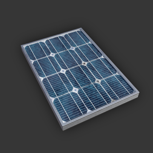 20w Solar Panel | FREE Miscellaneous models | BlenderKit