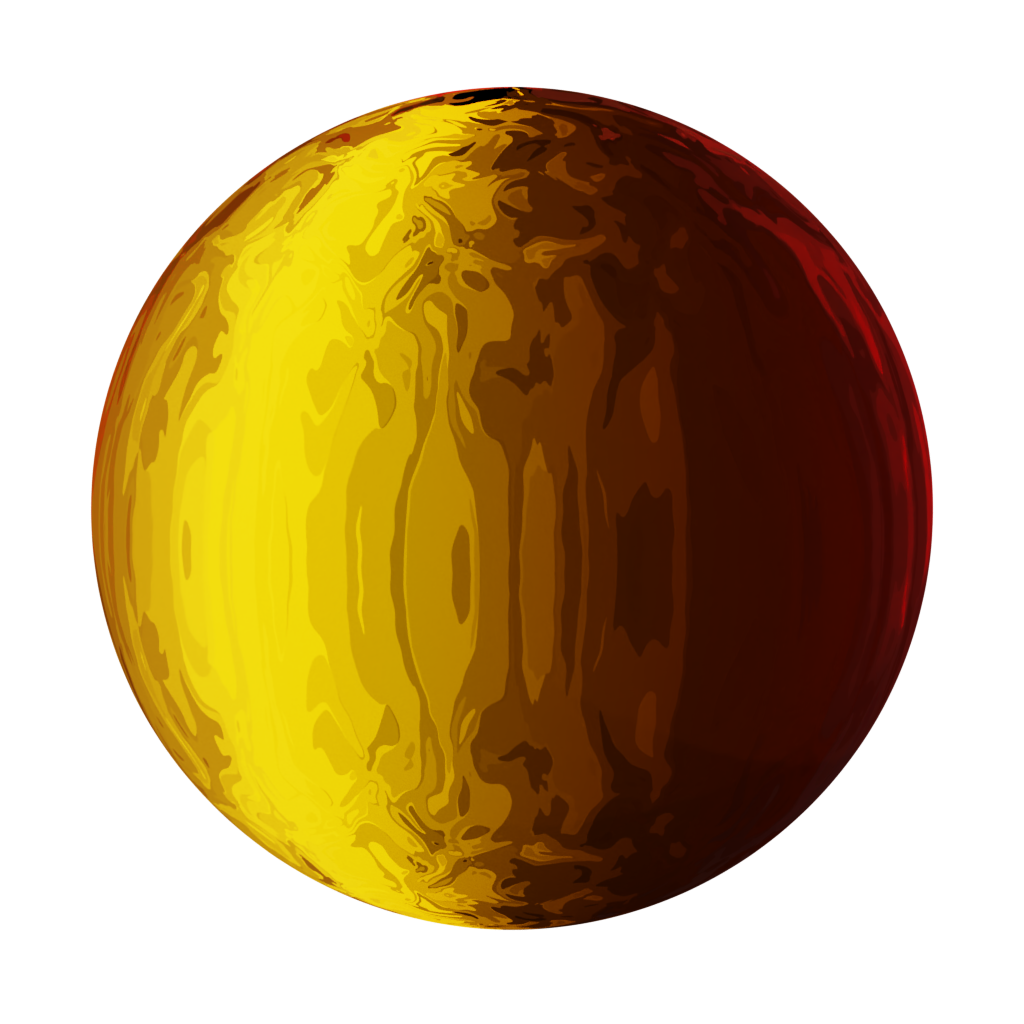 Toon Fire Orb | FREE fx materials | BlenderKit