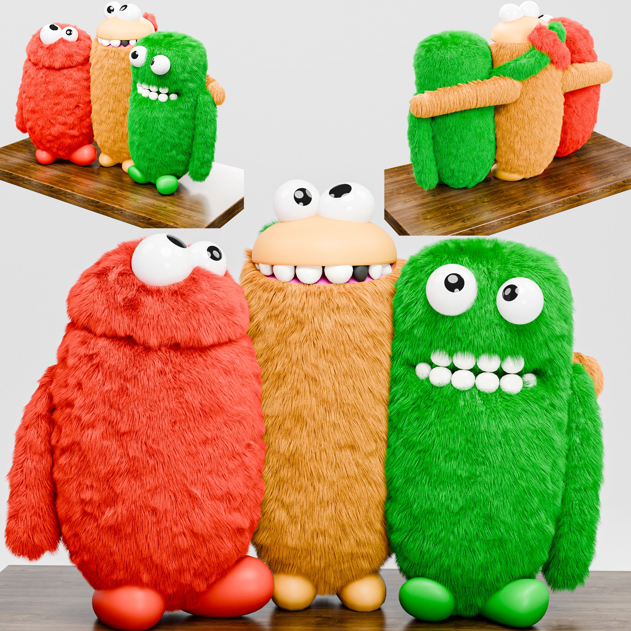 Doll | Characters models | BlenderKit