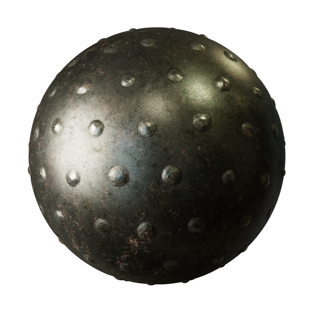Metal with bumps | FREE metal materials | BlenderKit