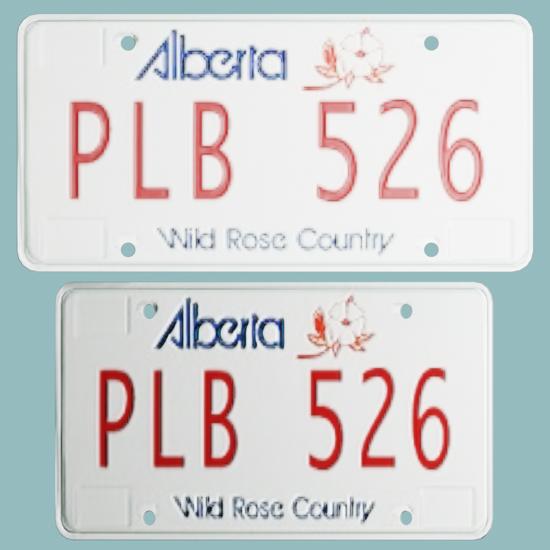 Alberta Licence plate PL | FREE 3D Vehicle Parts models | BlenderKit