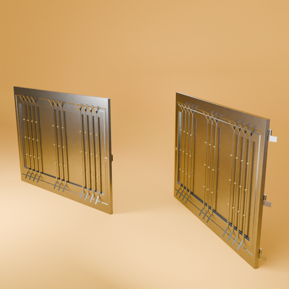 BlenderKit | Download the Gate model