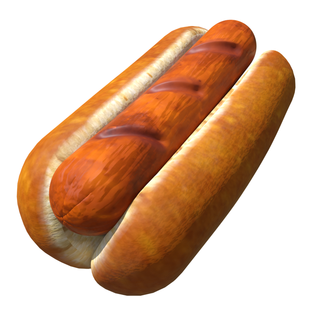 Hotdog | Food models | BlenderKit