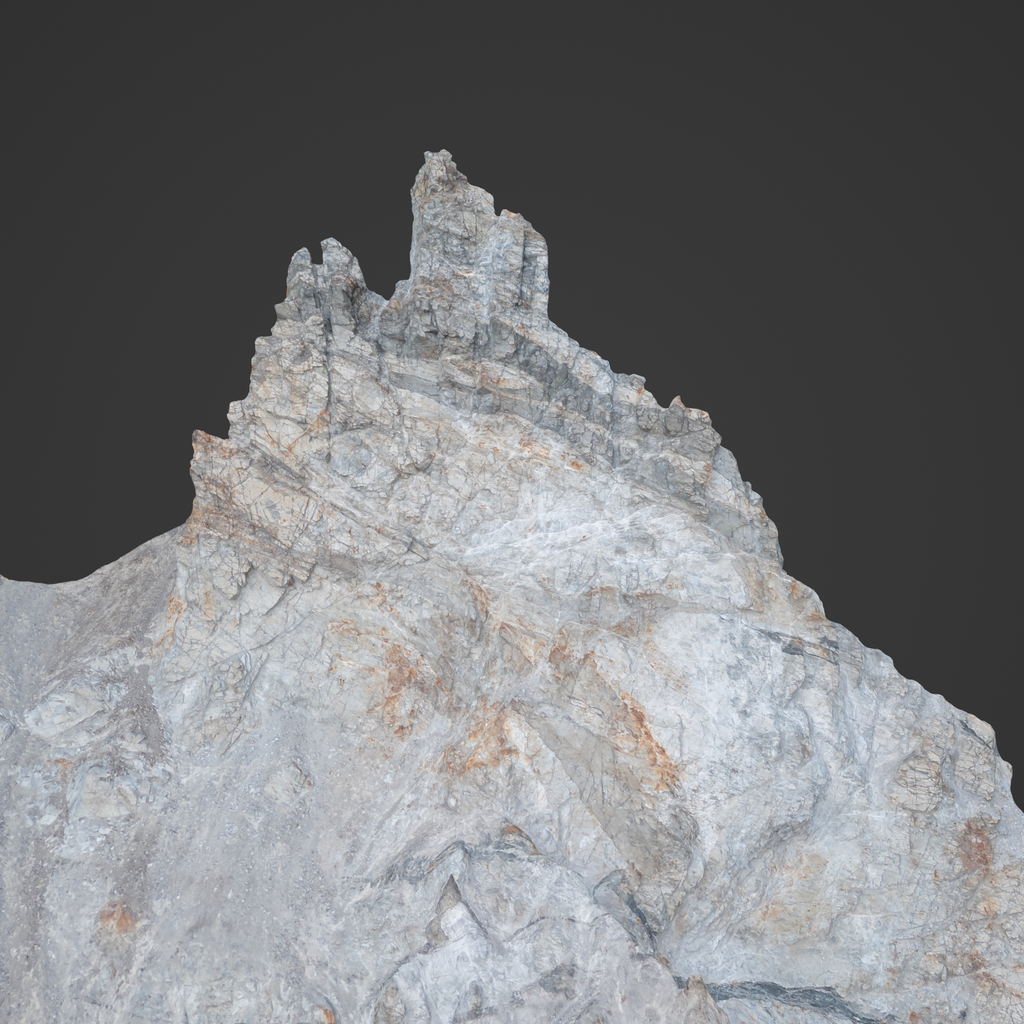 Rocky Cliff on Mountain Side | Environment Elements models | BlenderKit