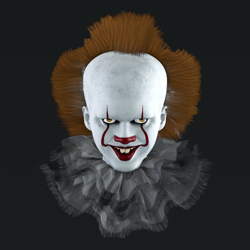 Pennywise | Fantasy Hero / Heroines models | BlenderKit