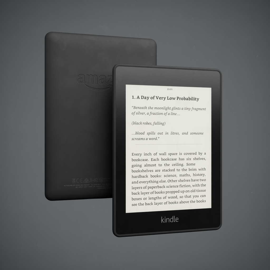 Kindle Paperwhite E-Reader | Tablets models | BlenderKit