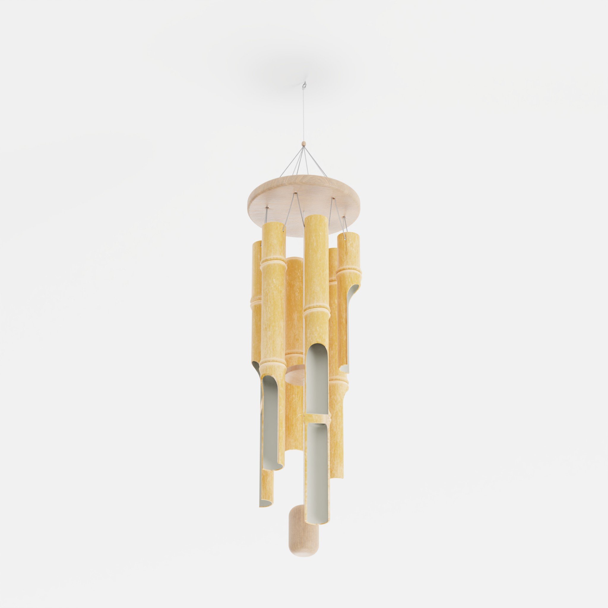 Bamboo Wind Chime | Miscellaneous models | BlenderKit