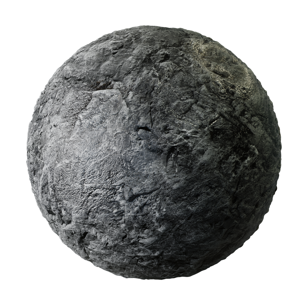 Dark Rock | FREE rock materials | BlenderKit
