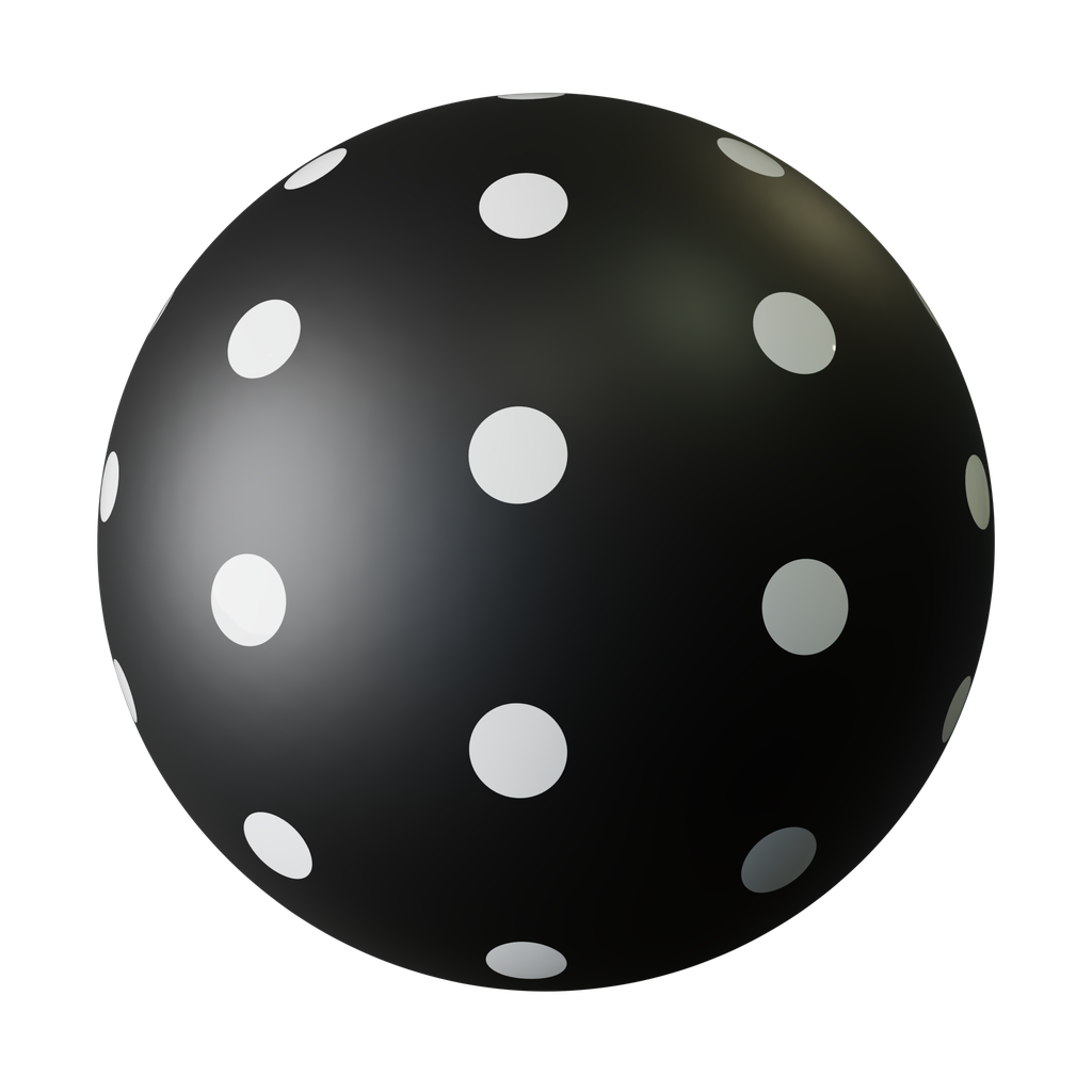 AR3DMat Procedural Polka Dots | FREE ornaments materials | BlenderKit
