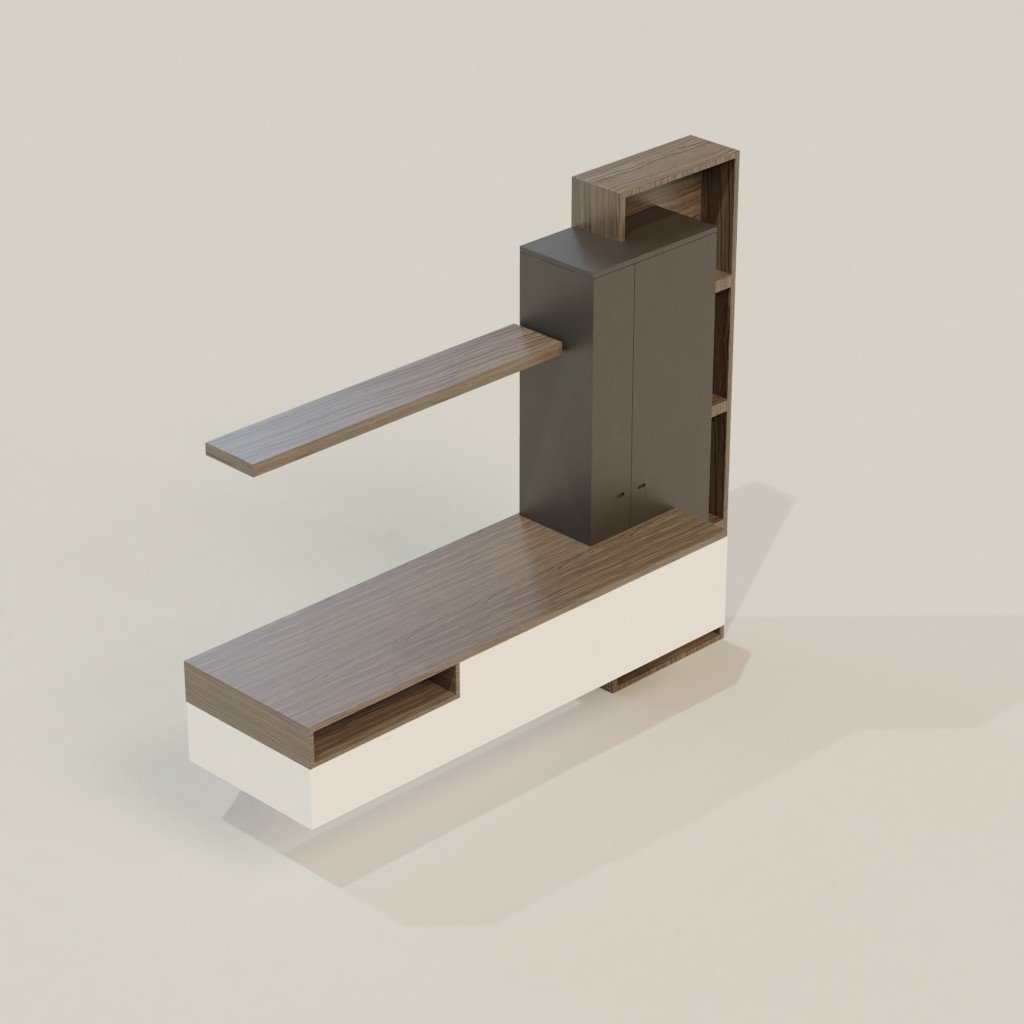 Bookshelf | FREE Shelves models | BlenderKit