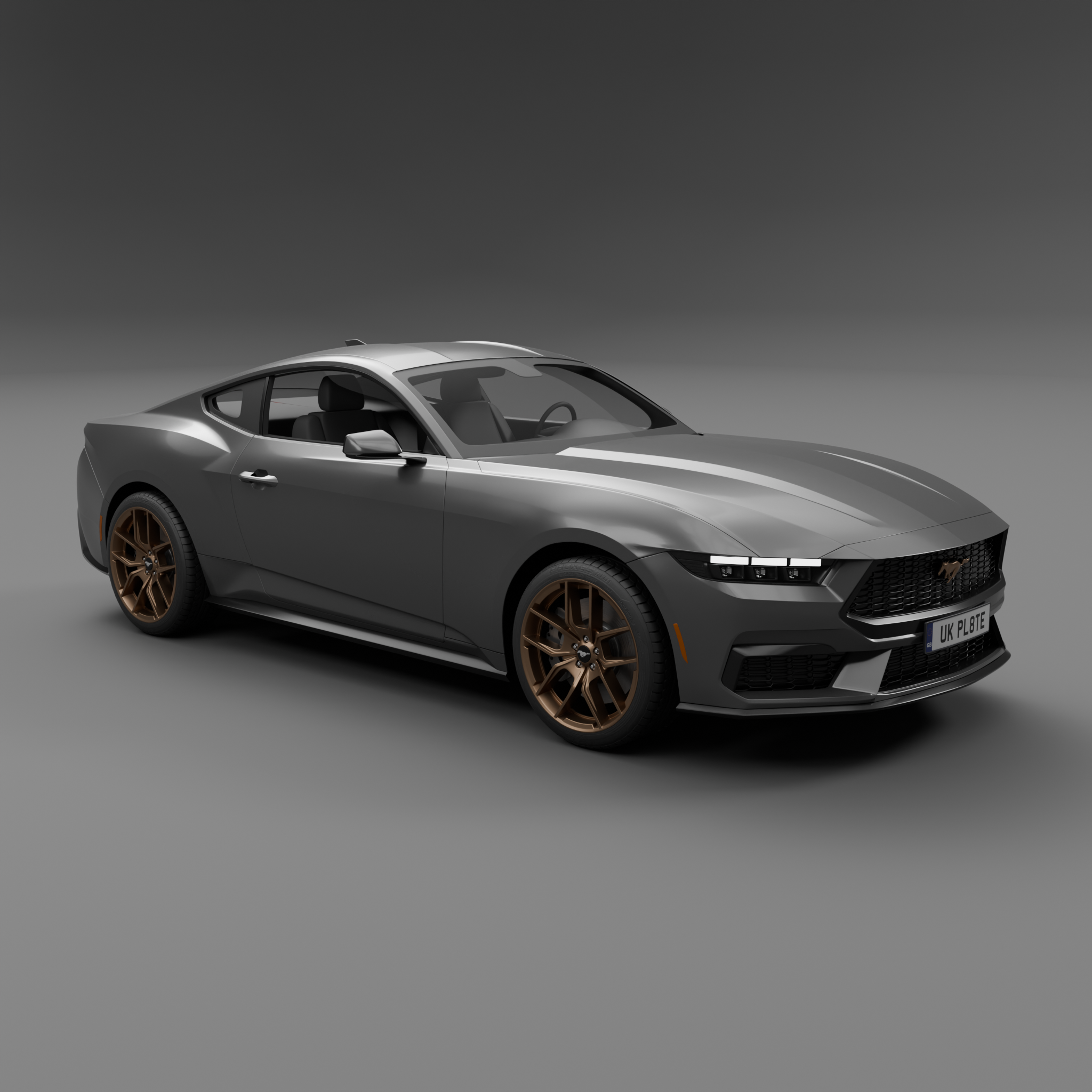 Ford Mustang 2023 | Modern Cars models | BlenderKit