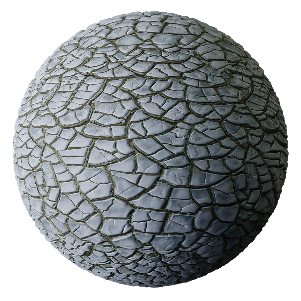Soil Cracked Gray | FREE soil materials | BlenderKit