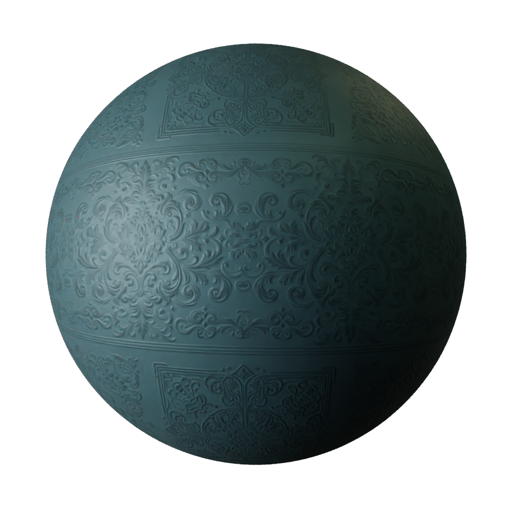 Victorian Wallpaper 20 | FREE paper materials | BlenderKit