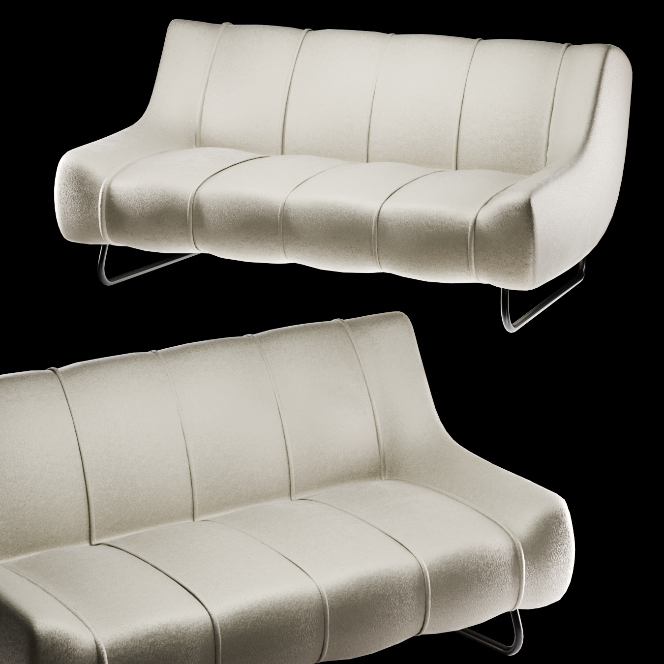 Nawabari Sofa | FREE Sofas models | BlenderKit