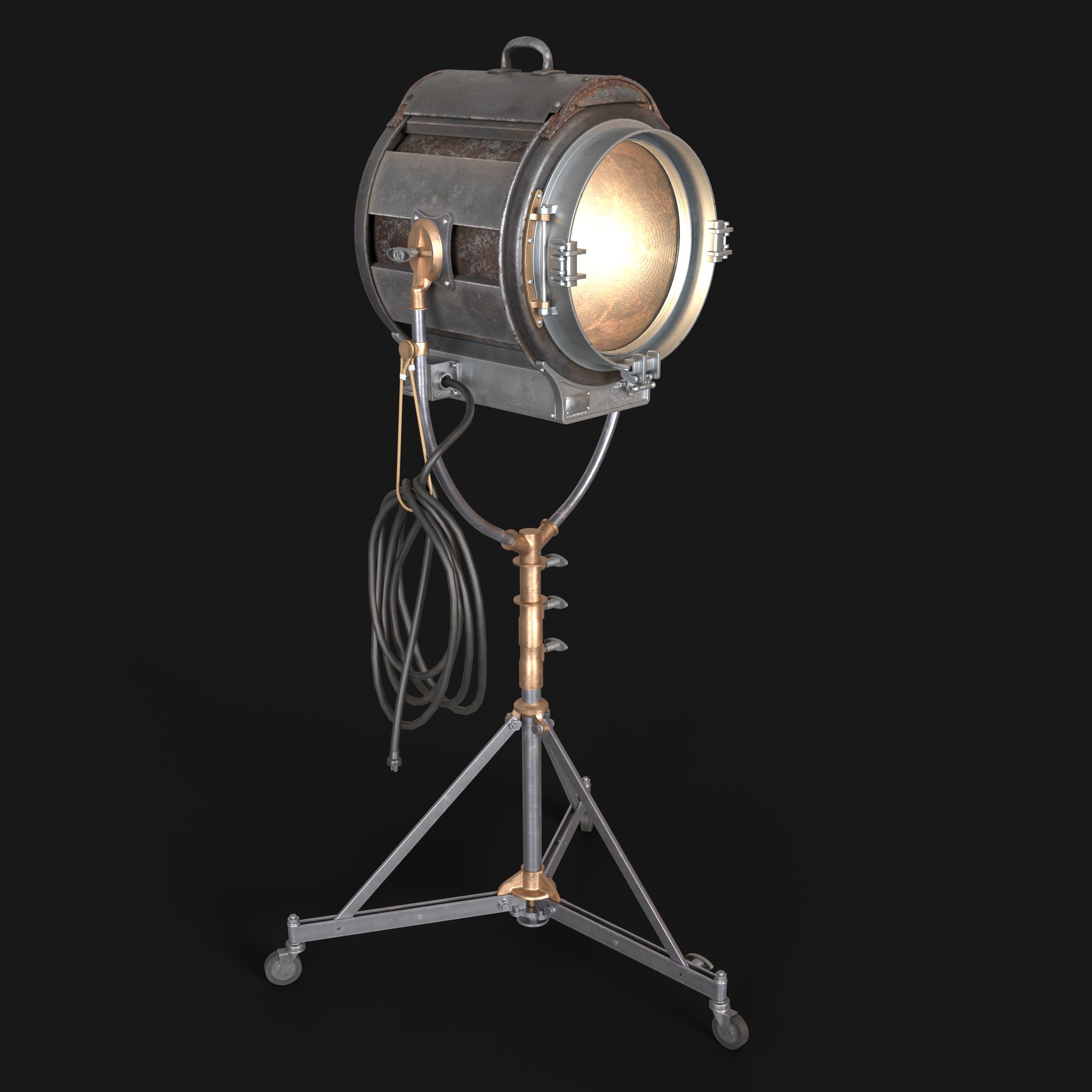 Solarspot M-R type 414 | Industrial Lights models | BlenderKit