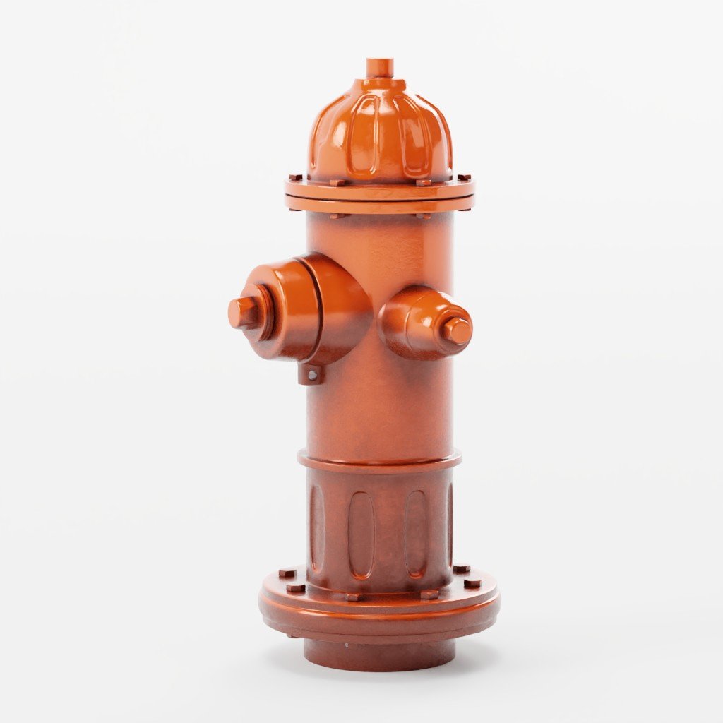 Fire Hydrant | Industrial Equipment models | BlenderKit