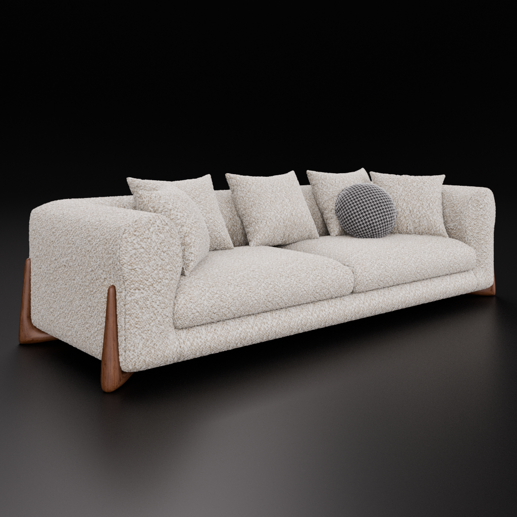 Sofa Softbay | Sofas models | BlenderKit