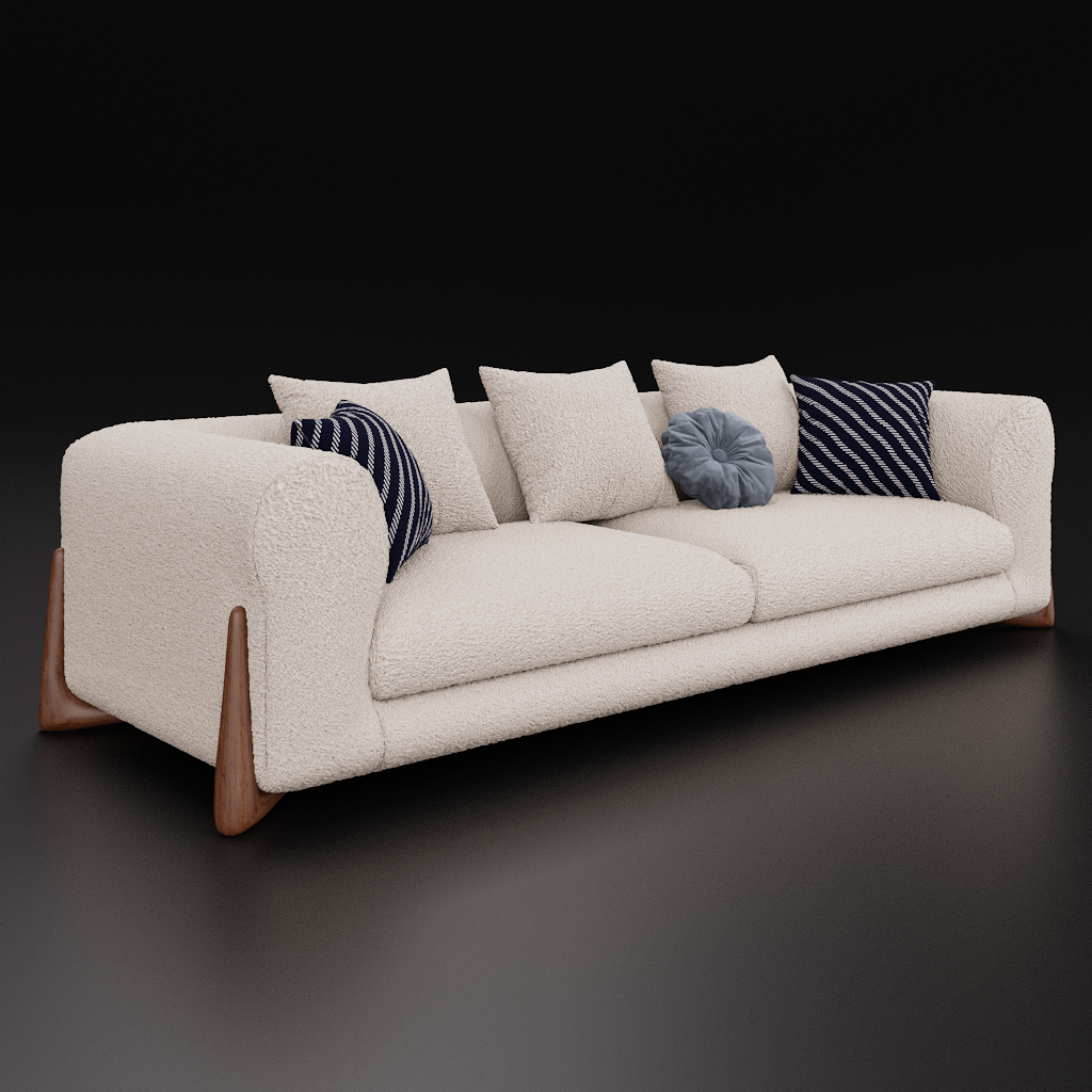 Sofa Softbay | 3D Sofa models | BlenderKit