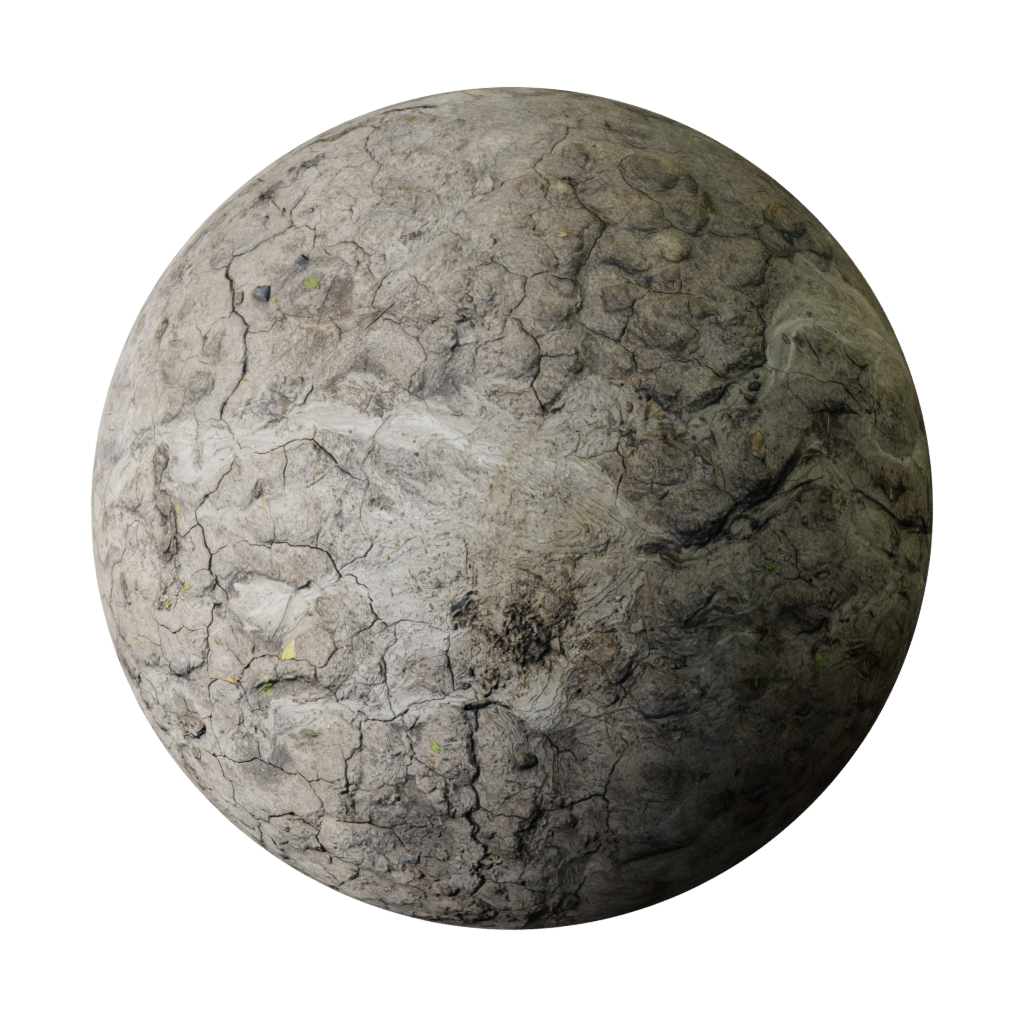 Mud Ground | FREE ground materials | BlenderKit