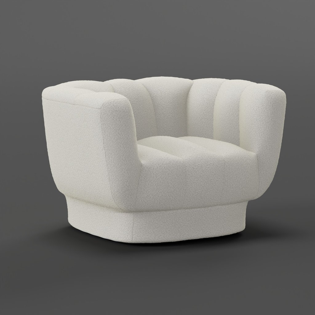 LE-BON Fatölj Teddy | Armchairs models | BlenderKit