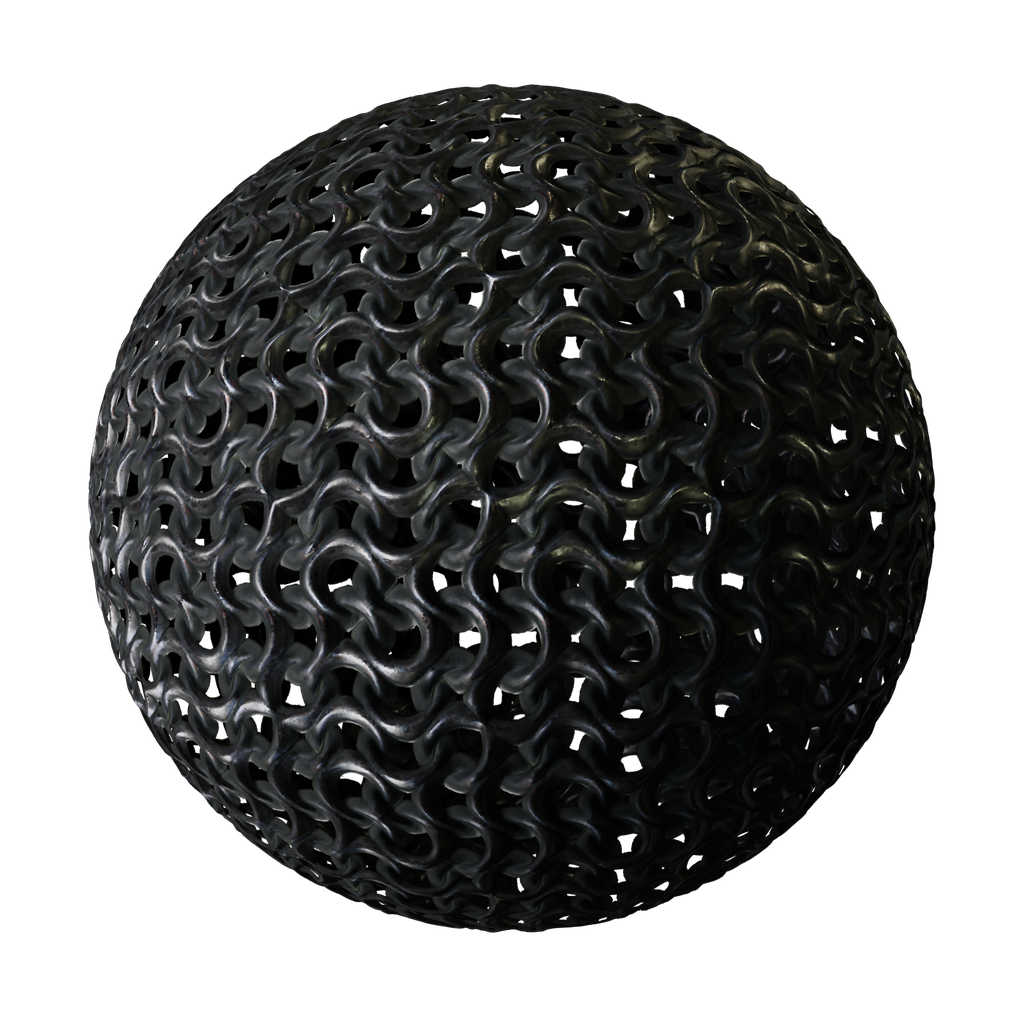Chainmail, Stylized Chain | FREE metal materials | BlenderKit