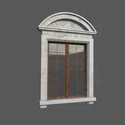 Classical Window | FREE 3D Window models | BlenderKit