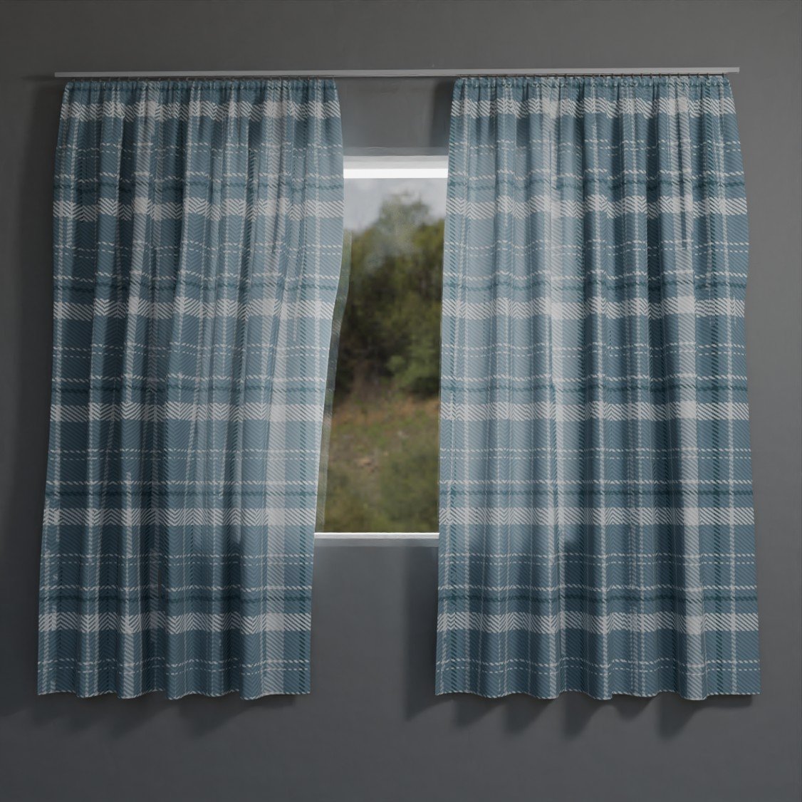 Curtain on rod | Beds models | BlenderKit