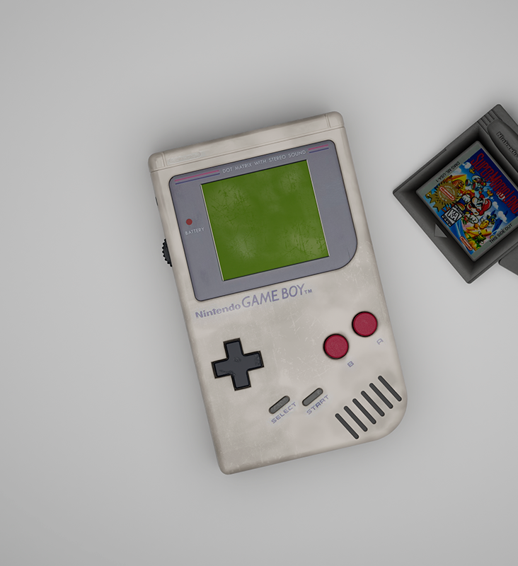 Nintento Gameboy | Game Consoles models | BlenderKit