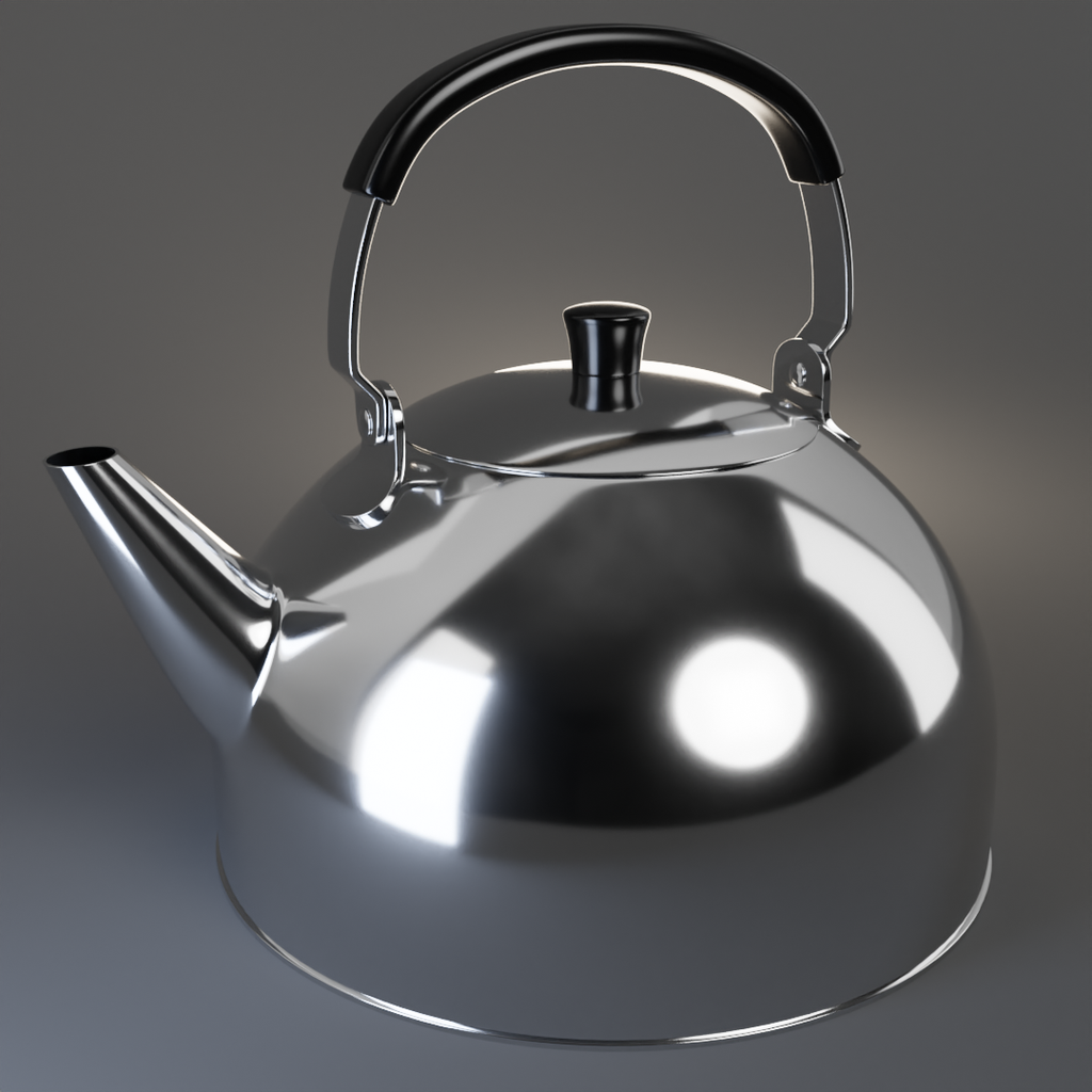 Teapot | FREE Kitchenware models | BlenderKit